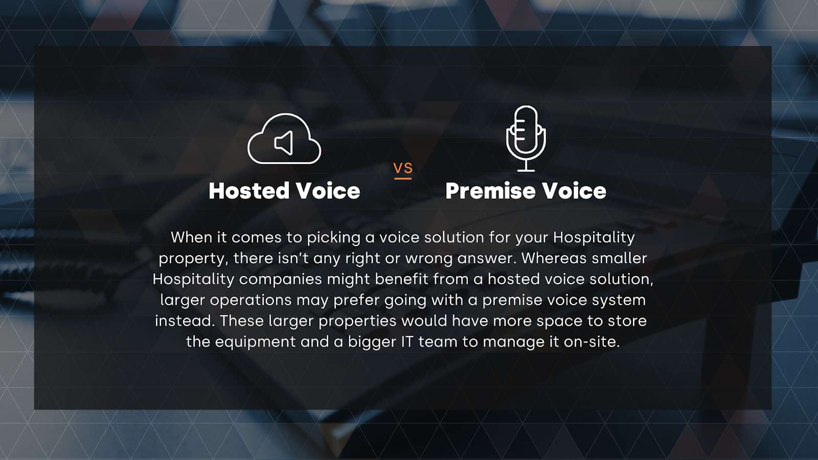 Hosted vs. Premise Voice Solutions - Allbridge